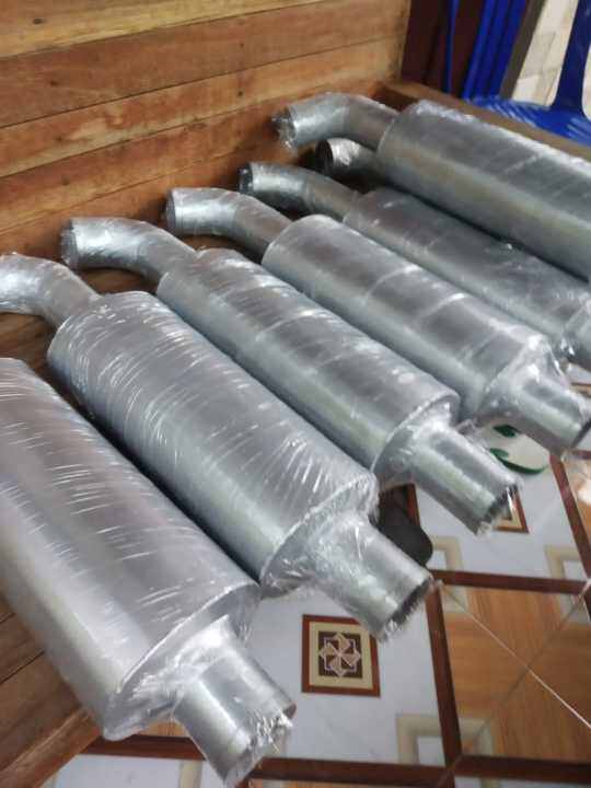 Knalpot cung truk turbo canter Dyna Isuzu giga dutro Hino ps 125 PS 135 ...