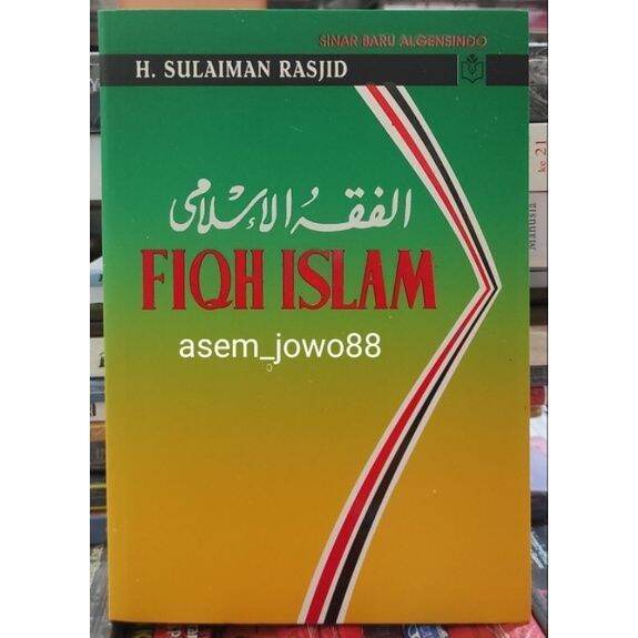 Fiqh islam Sulaiman rasjid ORIGINAL | Lazada Indonesia