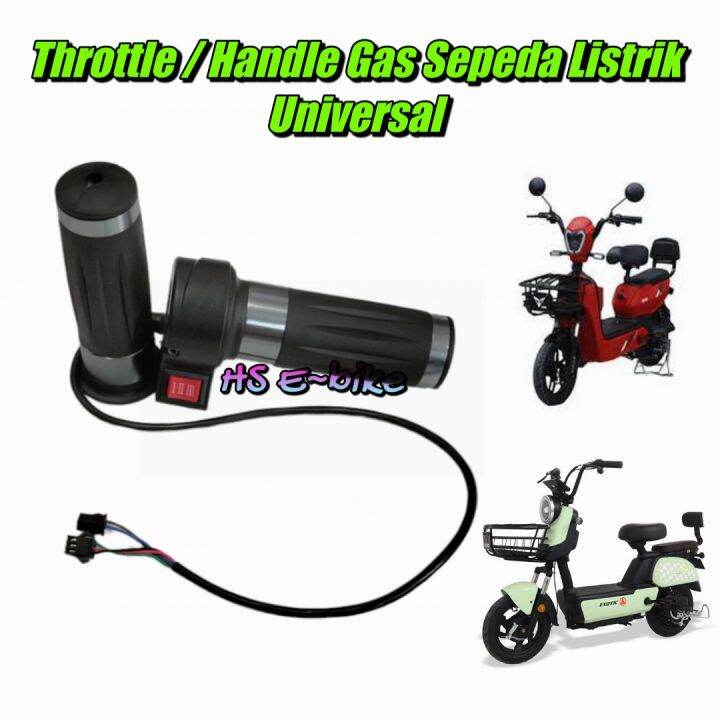 Premium Throttle/Handle Gas Universal Sepeda Listrik | Lazada Indonesia