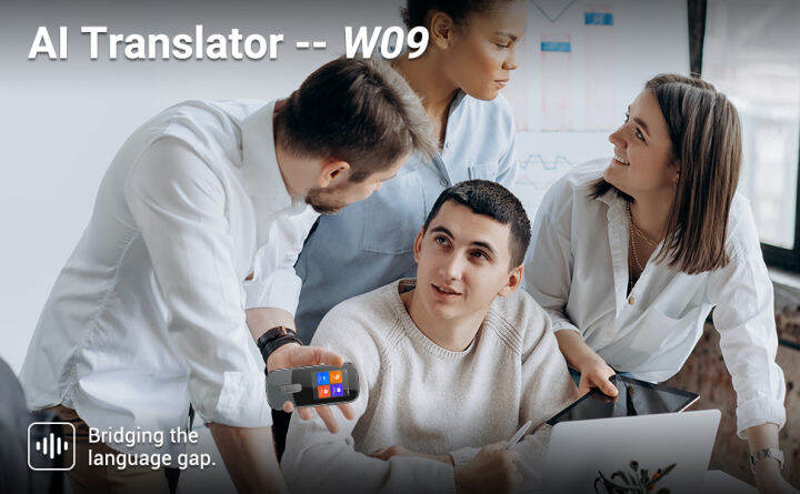 Wooask W09 Real-time Language Translator Instant Voice Translator Pocket 144 Languages Online ...
