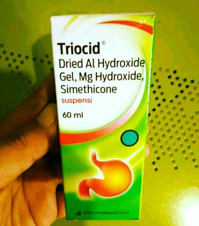 Triocid® Sirup 60 mL (Obat Maag, Kembung, Lambung, Nyeri Ulu Hati dan ...