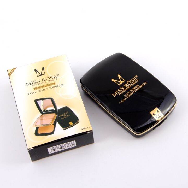 MISS ROSE BEDAK 3IN1 COMPAC POWDER 2 COLOURS COMPAC POWDER 1 COLOUR ...