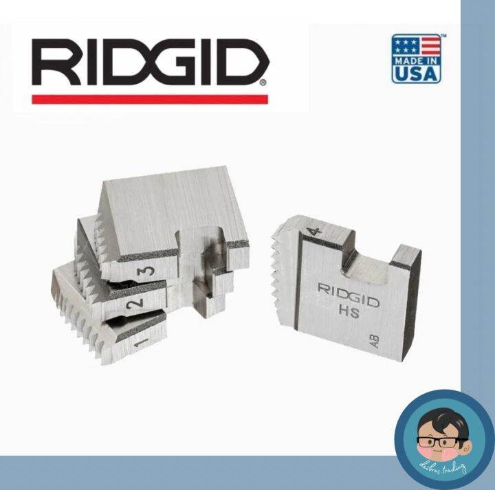 RIDGID PIPE THREADER ALLOY DIEs NPT for Manual Pipe Threader | Lazada PH