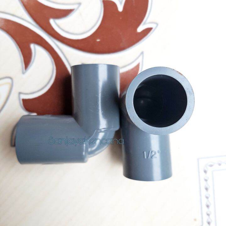 Knie Knee L PVC Jaya / Langgeng Ukuran 1/2 inch | Lazada Indonesia