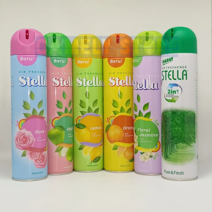 STELLA Aerosol Air Freshener Spray 400ml | Lazada Indonesia
