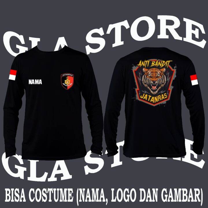 Kaos Jatanras Reserse | Baju Polisi Jatanras | Bahan Kattun 24s ...