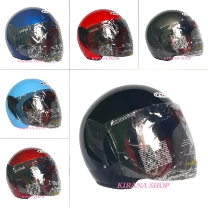 Helm Dewasa | Helm SNI Dewasa Pria Dan Wanita Model Kop Polos | Lazada ...