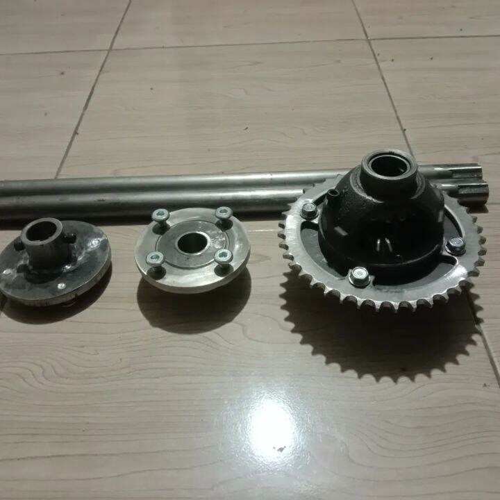 Set Gardan penghubung Rantai plus nap cakram Untuk modif mini jeep, atv ...