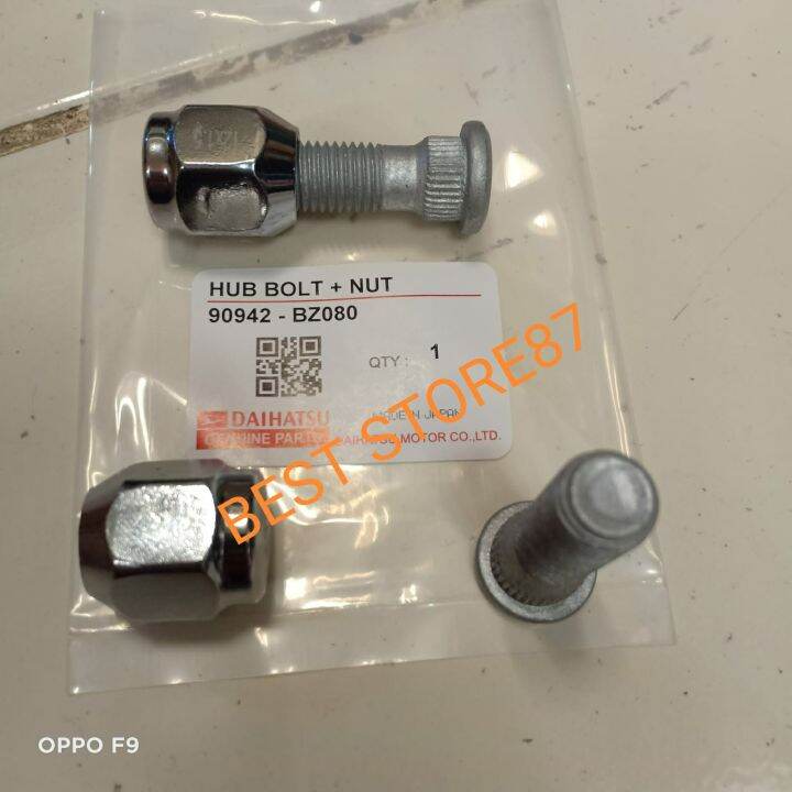 BAUT RODA DAN MUR RESING BOLT &NUB RECING DAIHATSU GRAND MAX ASLI ...