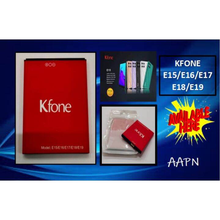 KFONE ORIGINAL BATTERY COMPATIBLE WITH E16/E17/E18/E19 | Lazada PH