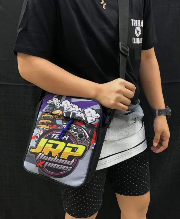 JRP TEAM SLING BAG, MEDIUM SIZE, RUBBERIZED LOGO | Lazada PH