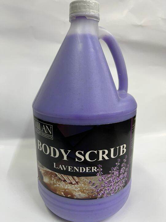 body scrub gal milan brand 1 gallon 3500 ml spa beauty skin care ...