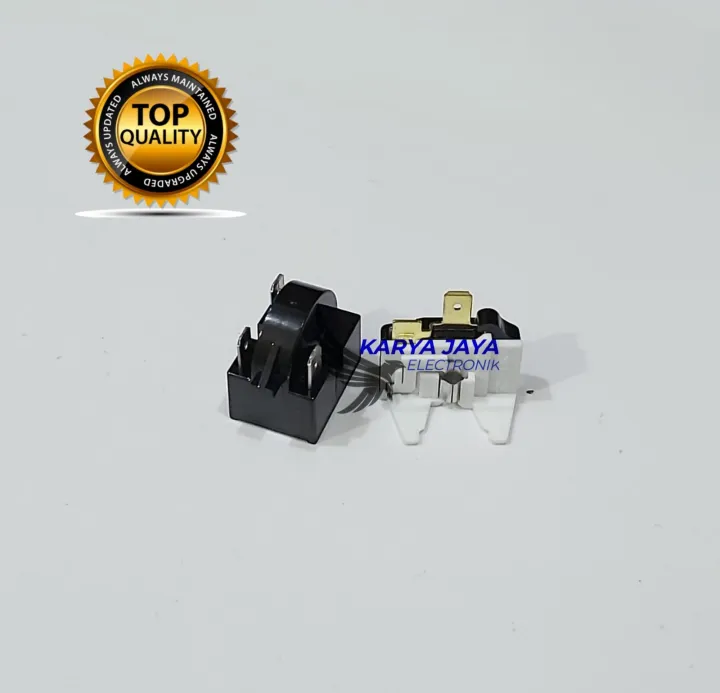 Relay Ptc 3 pin + overload kulkas 2 pintu multi | Lazada Indonesia