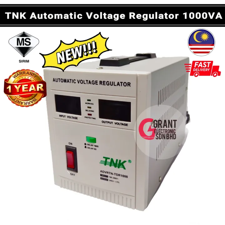 TNK 1000VA Automatic Voltage Regulator ADVRTN-TDR1000 | Lazada