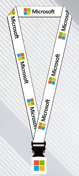 MICROSOFT ID LACE LANYARD | Lazada PH