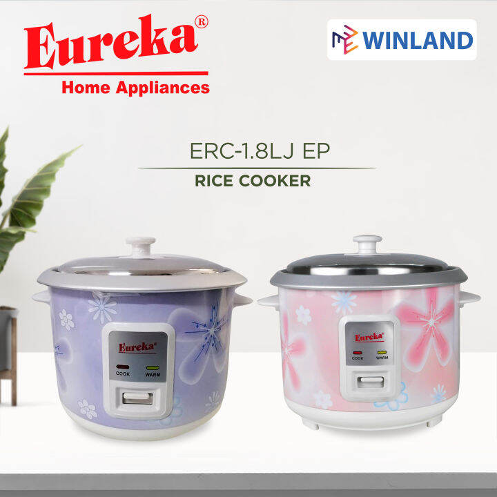 EUREKA by Winland Rice Cooker 1.8L serves 8-10cups without Steamer ERC ...