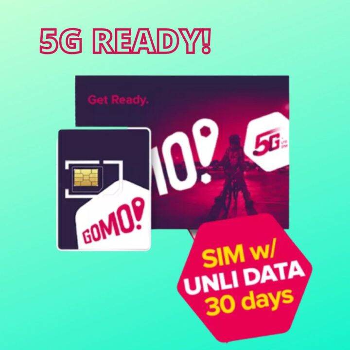 Globe GOMO SIM W/Free 30 DAYS UNLI DATA | Lazada PH