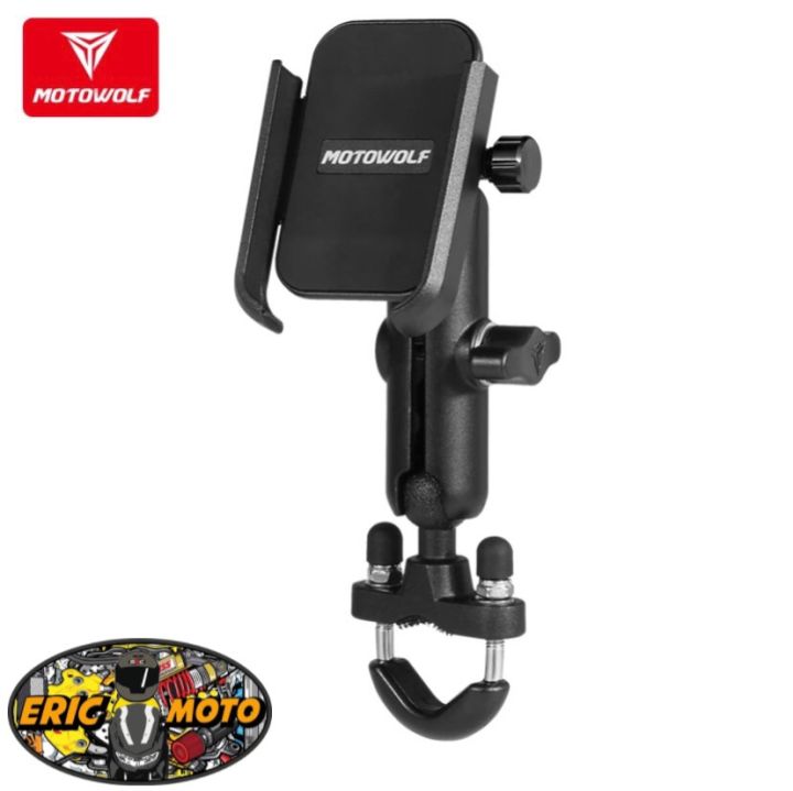 ORIGINAL motowolf version 3 cellphone holder / v3 cp holder clamp type ...
