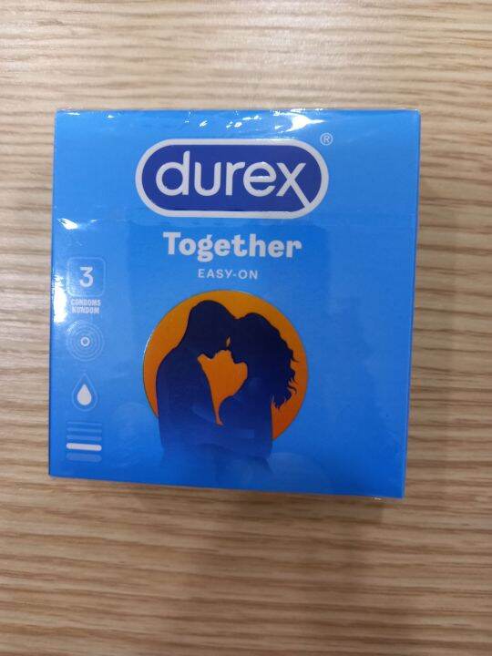DUREX TOGETHER EASY ON (3 CONDOMS) (NEW EXPIRY) | Lazada