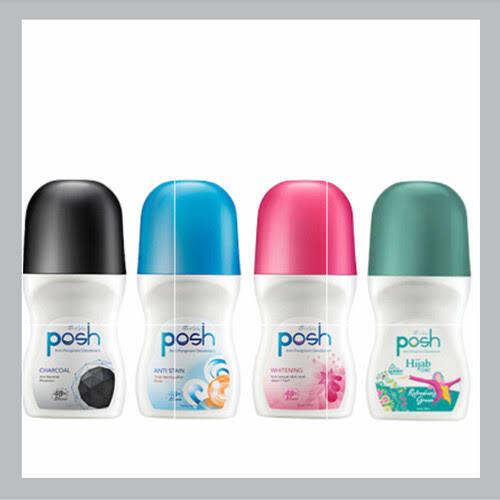 Posh Deodorant Roll On Active Brust Fragrance 50ml | Lazada Indonesia