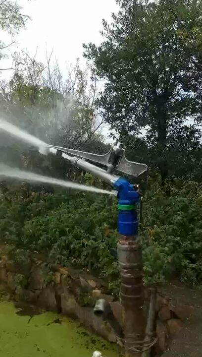 2 Inch Sprinkler Big Gun Radius 36 Meter Impact Sprinkler Pertanian ...