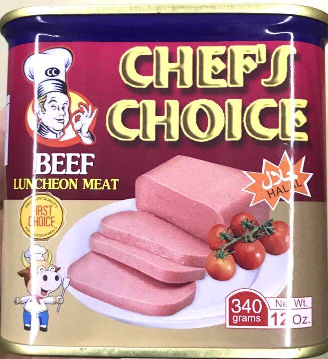 Chef’s Choice Beef Luncheon Meat 340g Halal Certified | Lazada PH