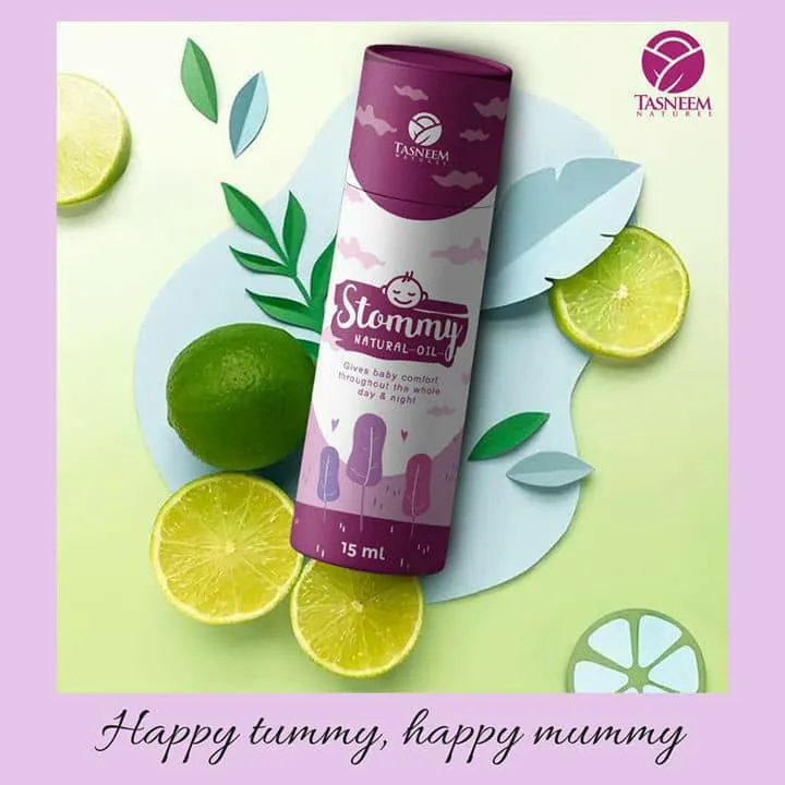 Minyak Telon Baby Stommy Oil Tasneem Naturel | Lazada