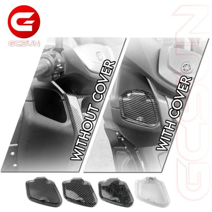 NMAX SIDE POCKET 6D VOLT COMPARTMENT COVER FOR V2,V2.1 2020-2021 ...