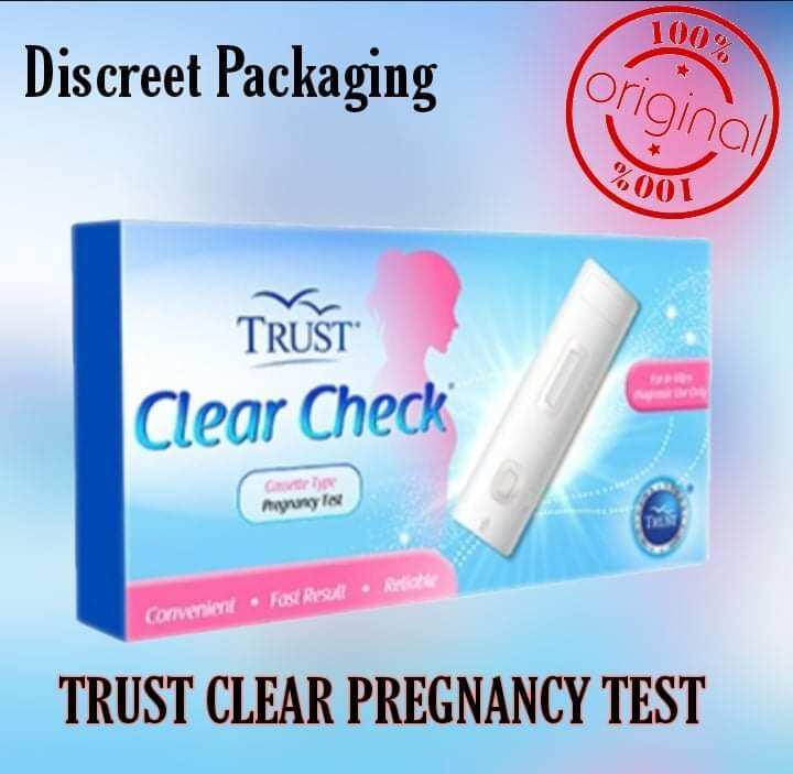TRUST Clear Check Cassette Type Pregnancy Test Kits ( 1 pc per Pack ...