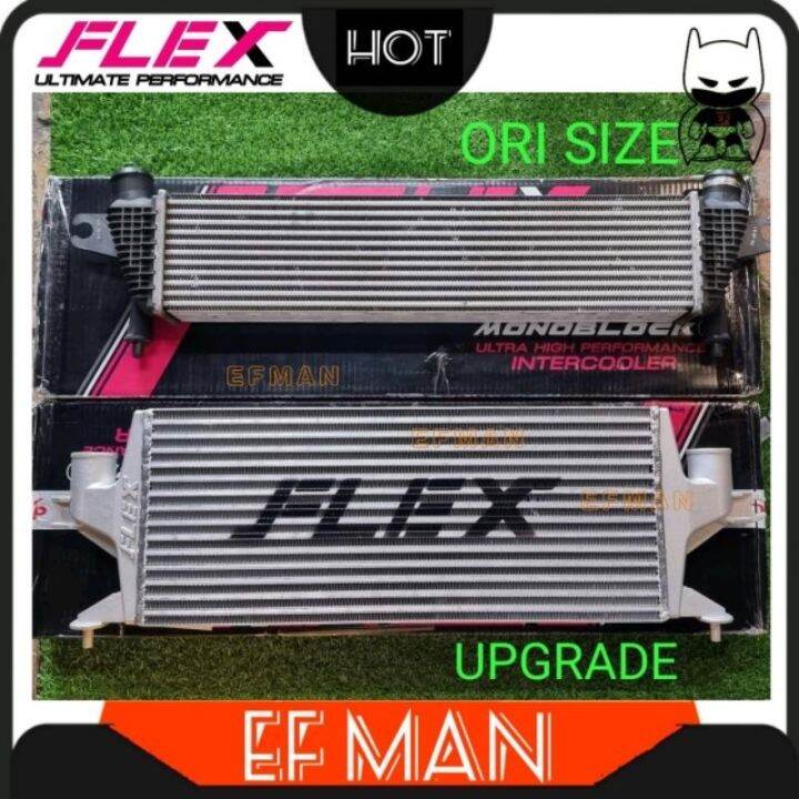 FLEX FULLY PNP MONOBLOCK INTERCOOLER SUPPORT 100PSI DMAX HILUX VIGO ...
