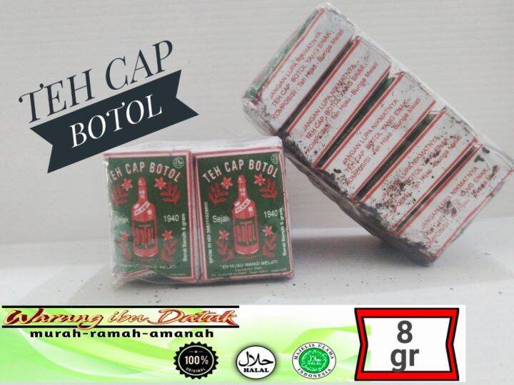 Teh Bubuk Teh Seduh Teh Cap BOTOL | Lazada Indonesia