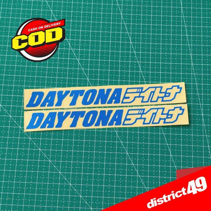 Cutting sticker DAYTONA RACING - Stiker cutting Daytona Racing - Stiker ...