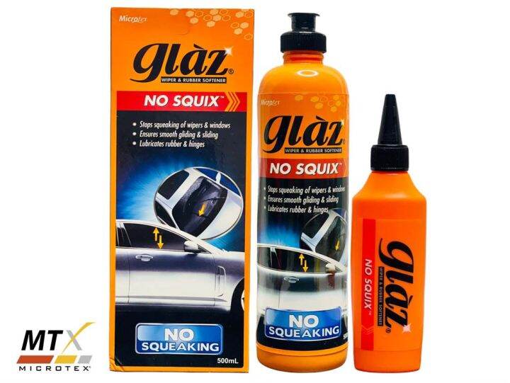 Microtex MTX Glaz No Squix Wiper & Rubber Softener | Lazada PH