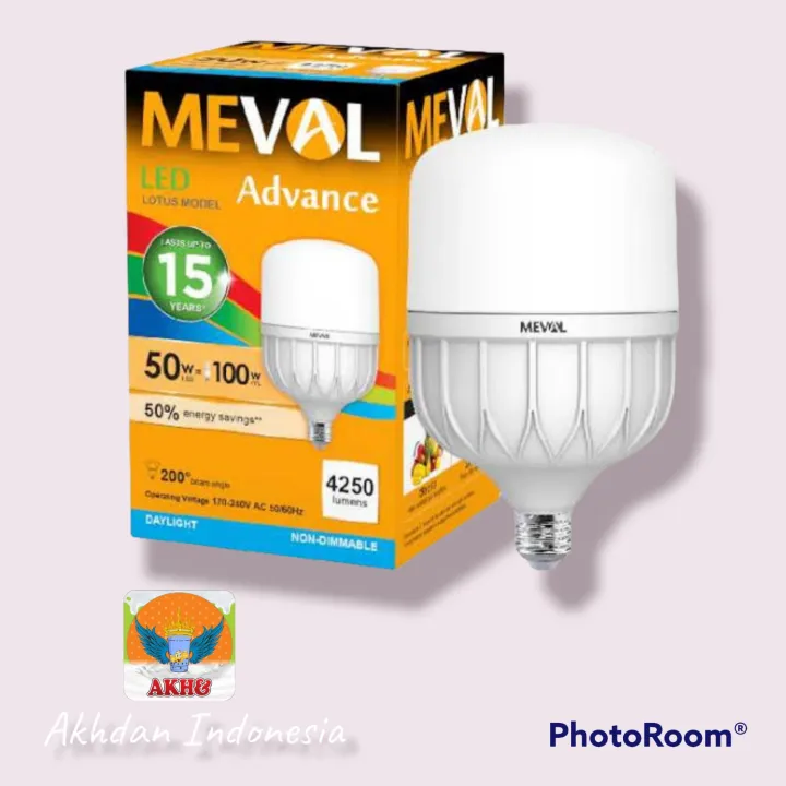 lampu 50 watt meval kapsul | Lazada Indonesia