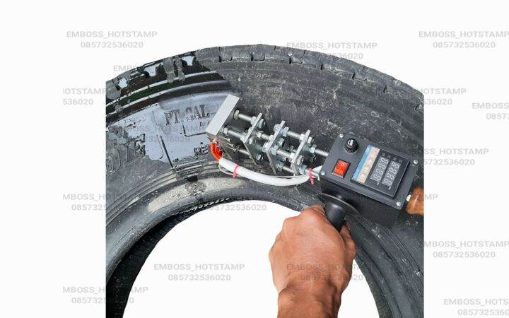 tire brander mesin stempel emboss penanda ban dan aki mobil | Lazada ...