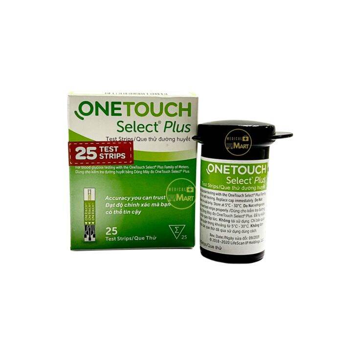 One Touch Select Plus Strips 25's,Glucose Strips | Lazada PH