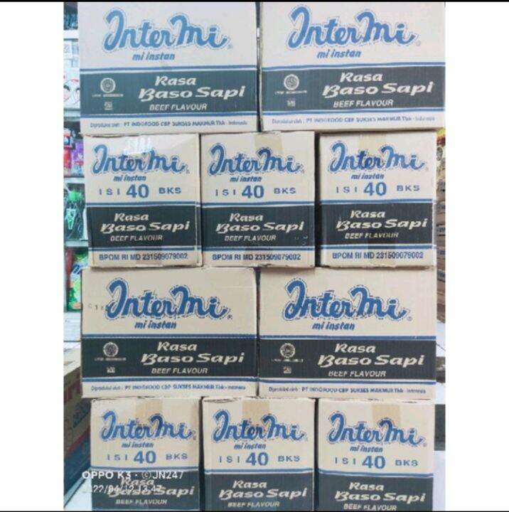 Mie Intermi Rasa Baso Sapi Harga Per Dus 55gr | Lazada Indonesia