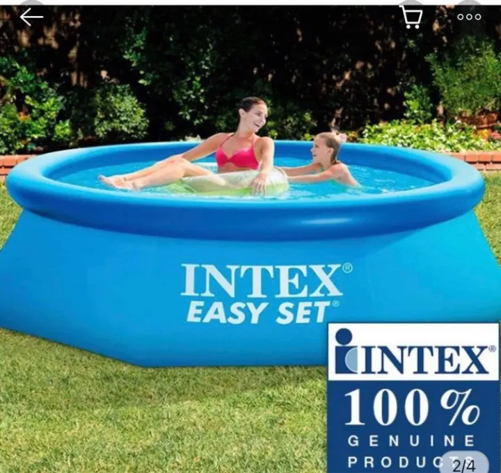 Original Intex 28110 Easy Set Pool 8ft x 30in Free Pump | Lazada PH