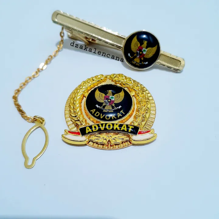 1 Set Pin/lencana Advokat Garuda & Jepitan Dasi Garuda | Lazada Indonesia
