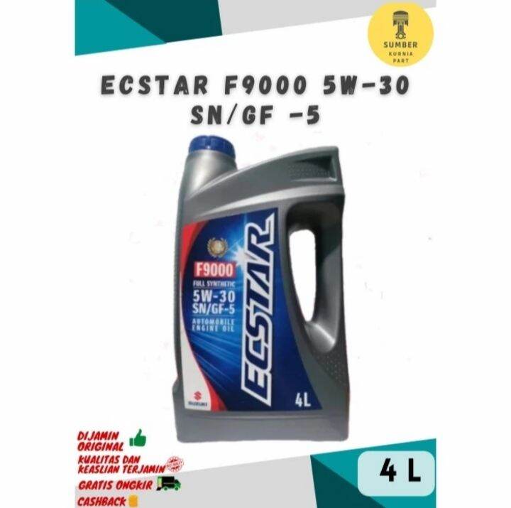 SUZUKI ECSTAR oli F9000 5w 30 | Lazada Indonesia