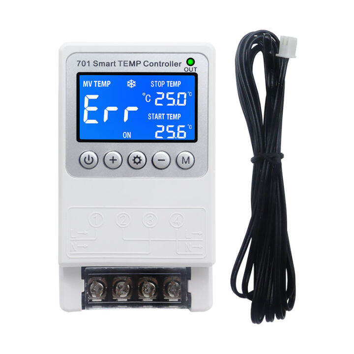 Din Rail Mount Intelligent Temperature Control Switch Digital Display ...