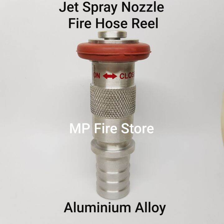 FIRE JET SPRAY NOZZLE 1 in HOSE REEL VARIABLE PEMADAM ALUMINIUM HYDRANT ...