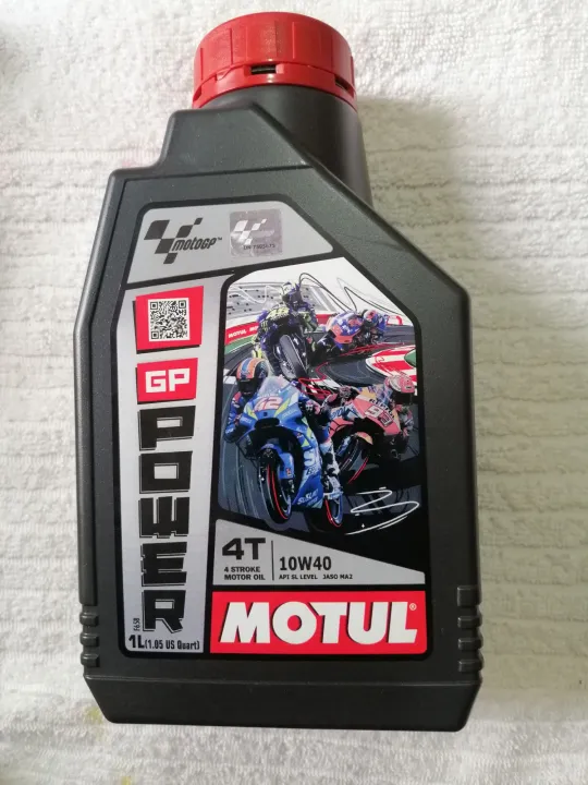 MOTUL GP Power 10W-40 4T 4 Stroke Motorcycle Oil 1Liter | Lazada PH