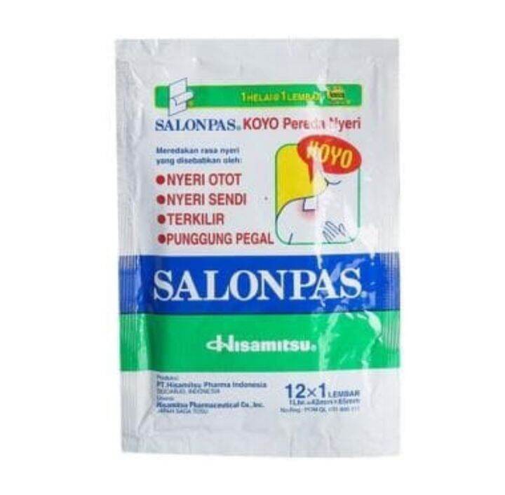 SALONPAS KOYO HANGAT HIJAU - KOYO PEREDA NYERI / PEGEL LINU - PER ...