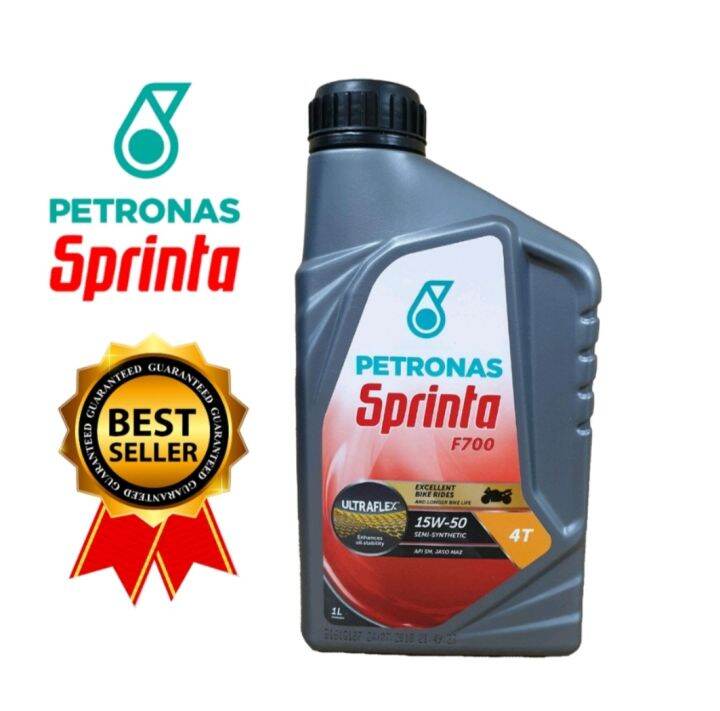PETRONAS SPRINTA F700 ENGINE OIL MINYAK HITAM 4T OIL | Lazada
