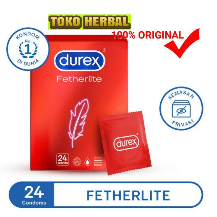 Durex Featherlite 24pcs - Kondom Tipis | Lazada Indonesia