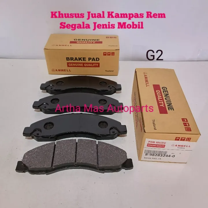KAMPAS REM DEPAN ISUZU TRAGA. BRAKE PAD ISUZU TRAGA | Lazada Indonesia