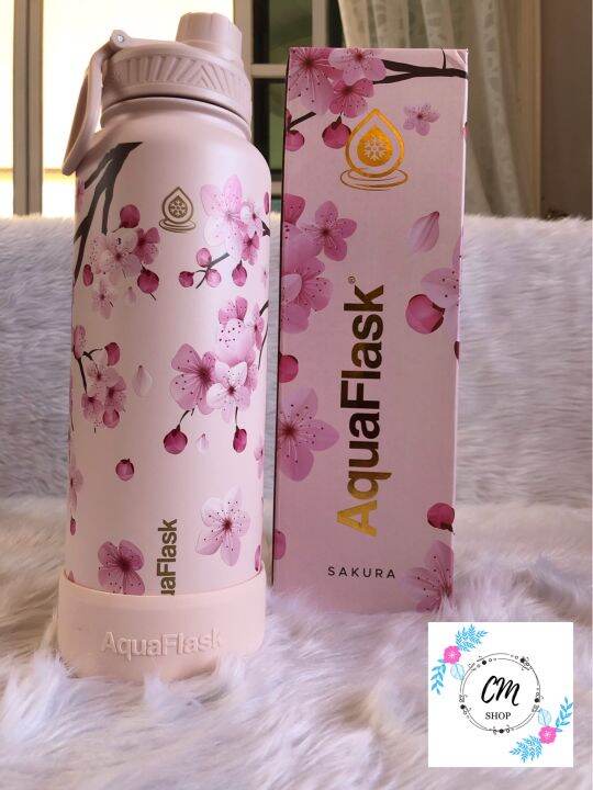 40oz AQUAFLASK ORIGINAL (SAKURA) COLLECTION LIMITED EDITION Wide Mouth ...