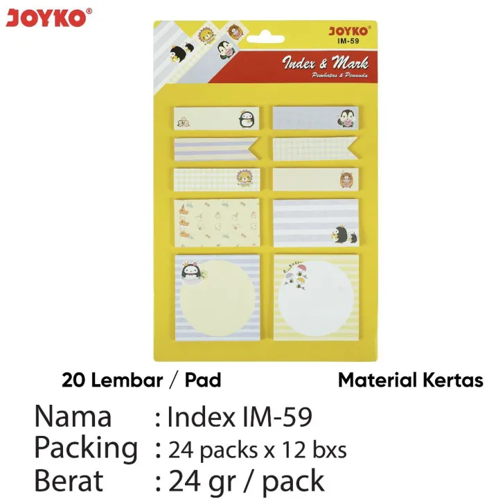 Index & Memo Joyko IM-59 | Lazada Indonesia