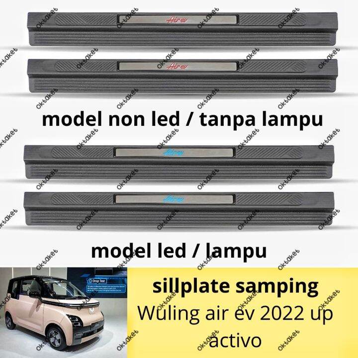 sillplate samping Wuling Air ev 2022 2023 2024 model Activo Lamp & non lampu | Lazada Indonesia